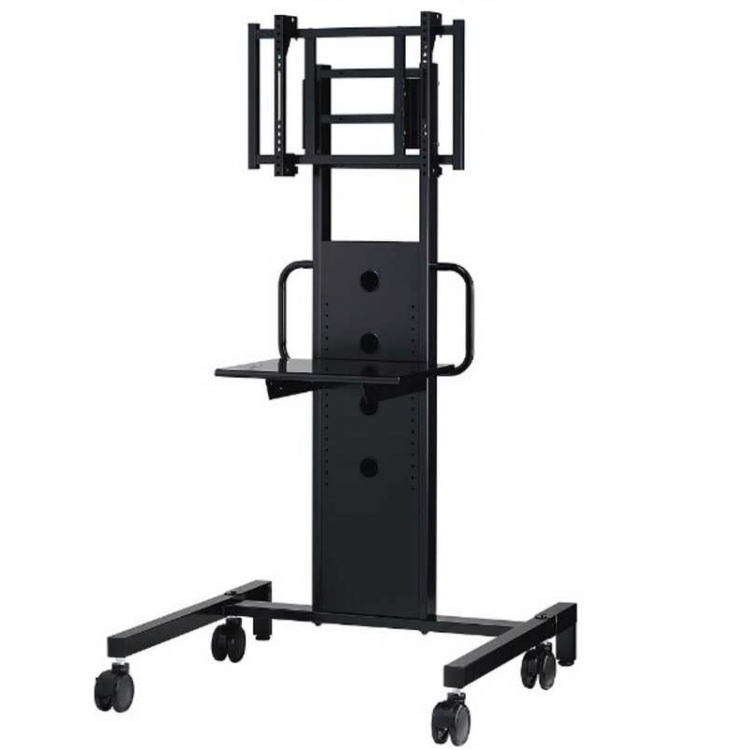 液晶専用フロアスタンド(PH-827B)ブラック｜最新商品｜ALL｜ワールドディスプレイは什器レンタル専門店。マネキンやトルソーなど販売会・展示会用什器をご提案いたします。